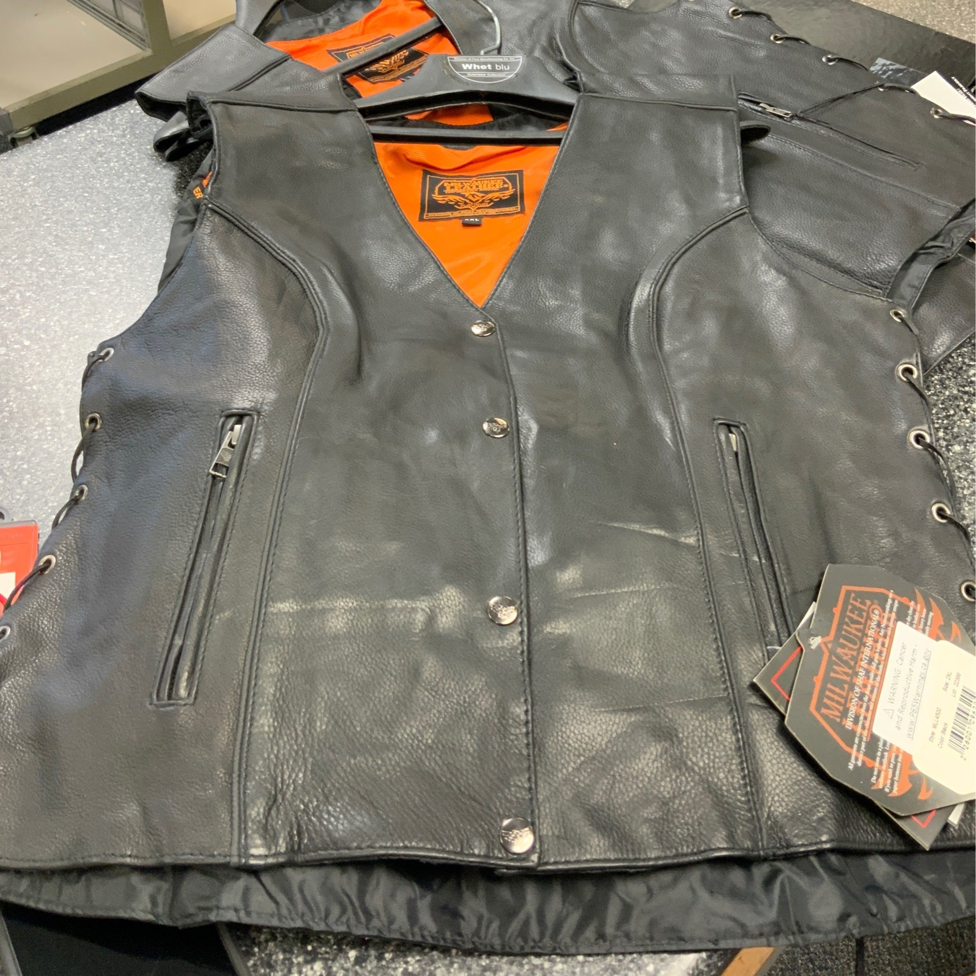 Ladies western vest Milwaukee | Asphalt jack’s leathers