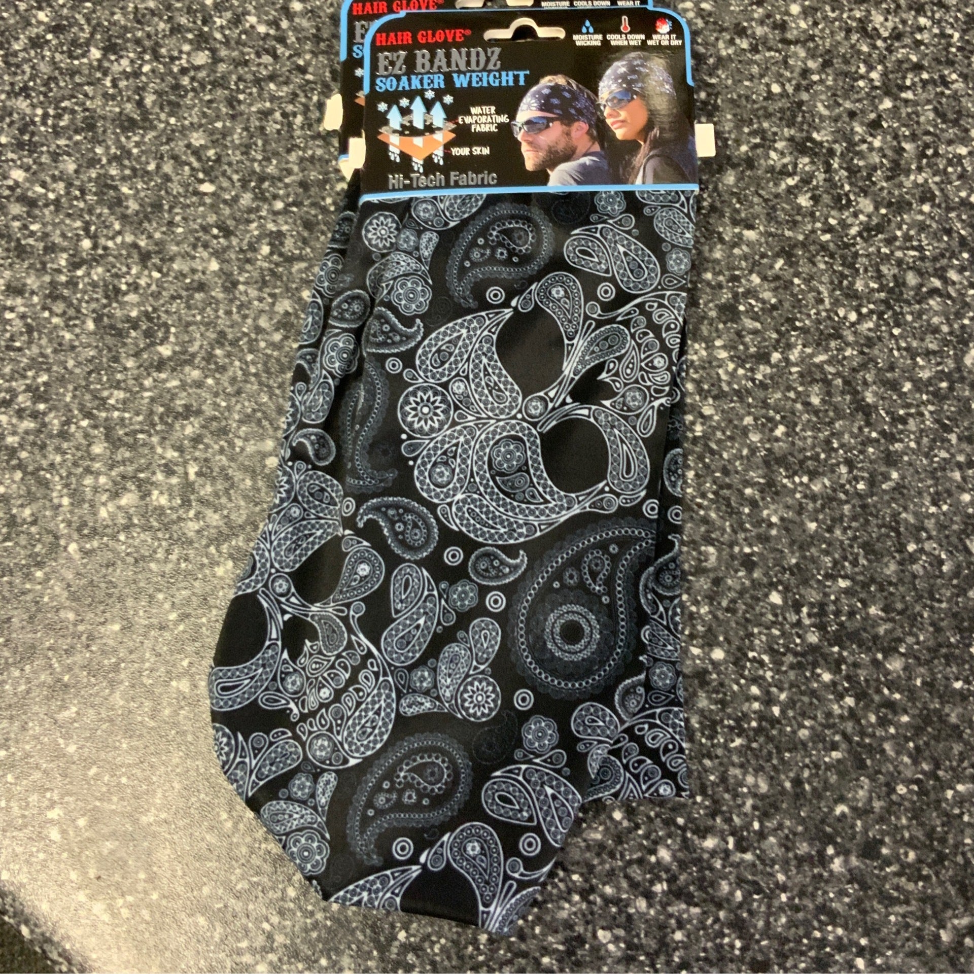 Ez bandz skull paisley | Asphalt jack’s leathers